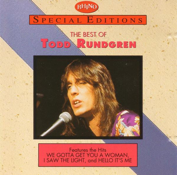 Todd Rundgren – The Best Of Todd Rundgren (Disque Compact ...